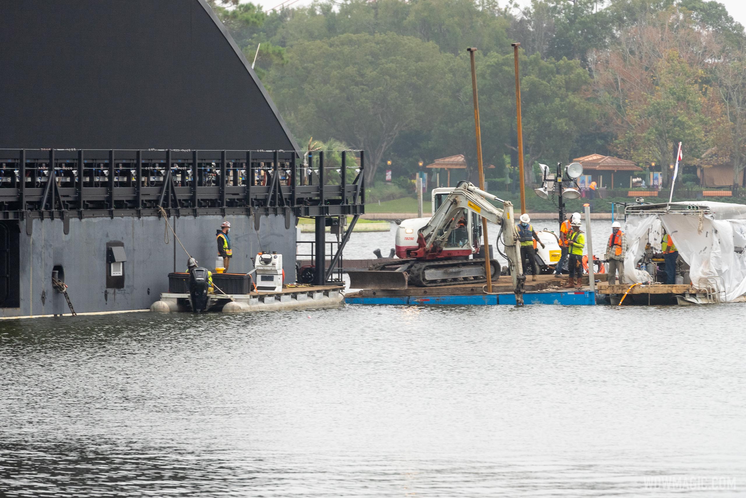 Second Harmonious show barge now in World Showcase Lagoon - Photo 6 of 18