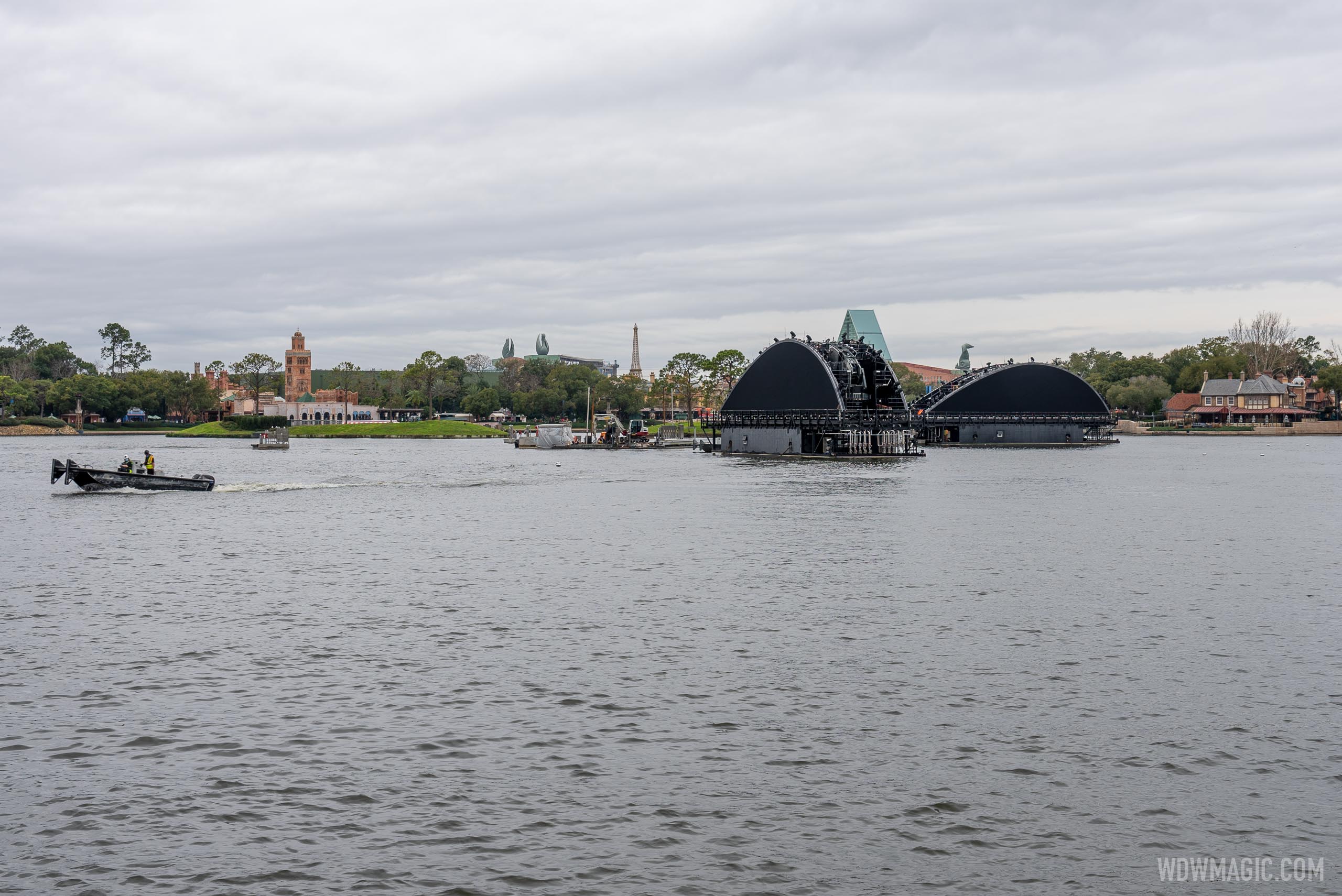 Second Harmonious show barge now in World Showcase Lagoon - Photo 15 of 18
