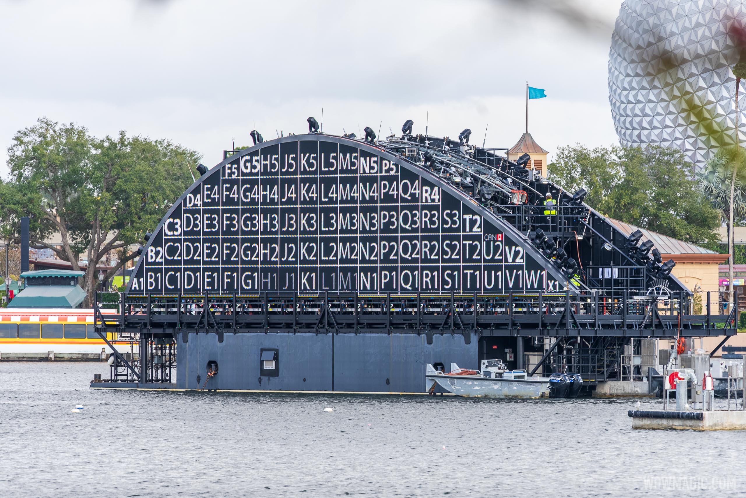 Harmonious barge testing