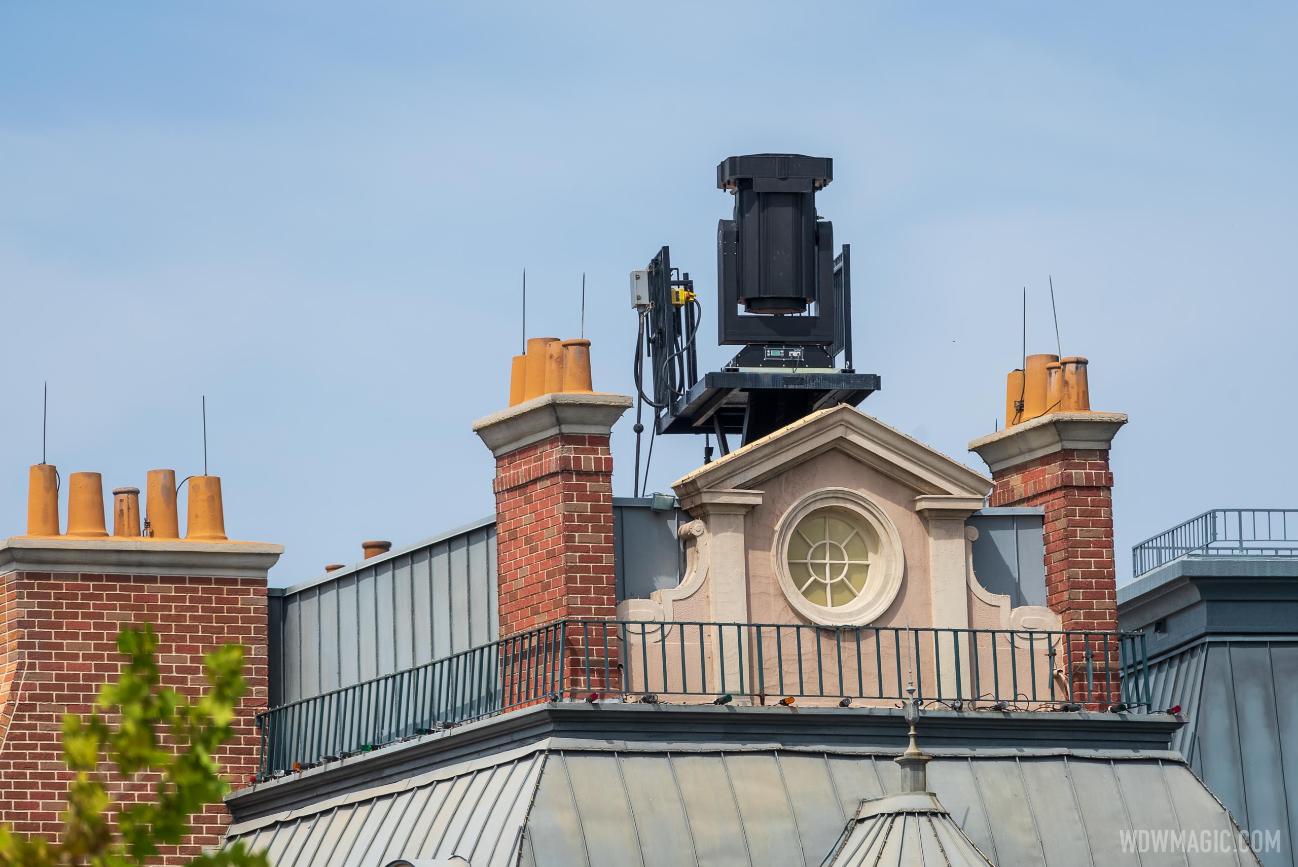 EPCOT Harmonious Alpha One Falcon searchlight rooftop mounted at the ...