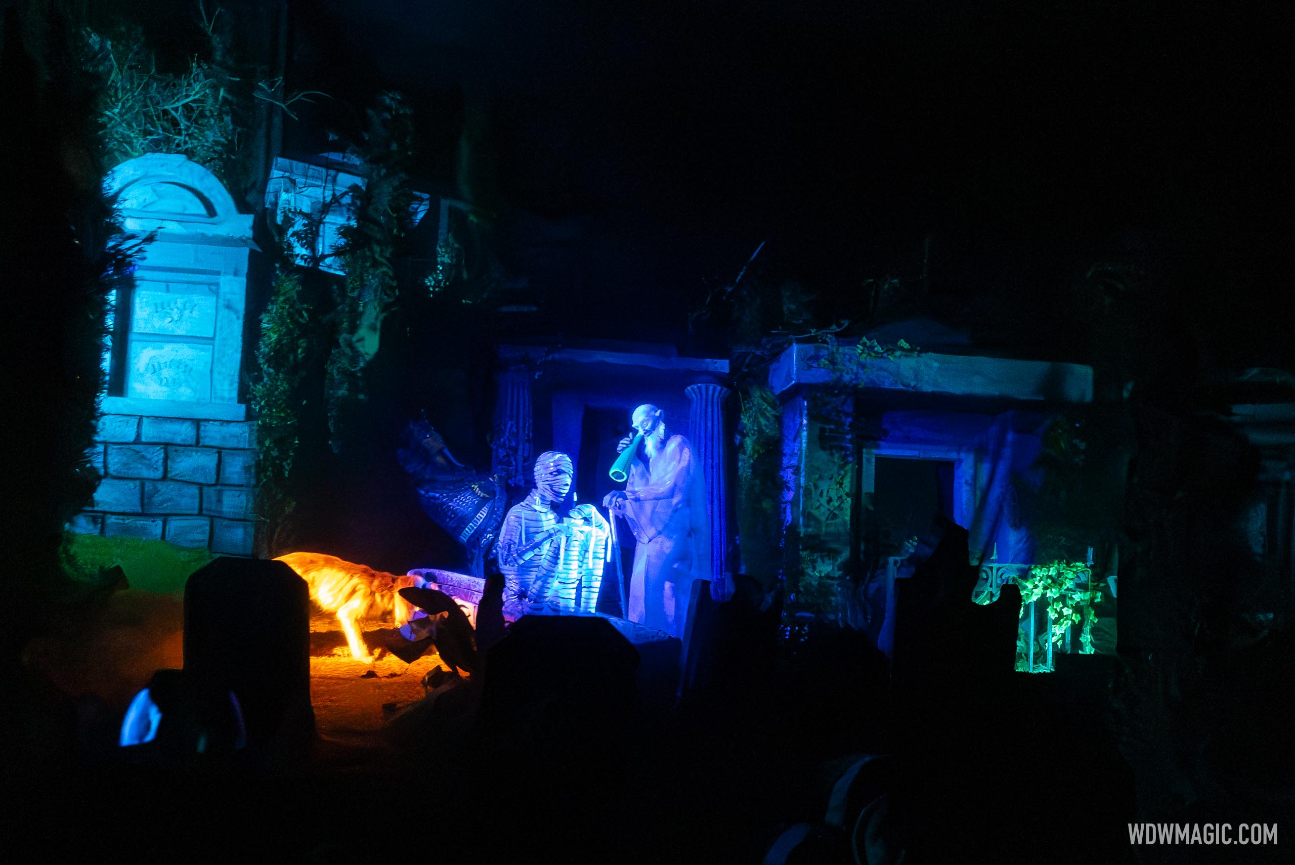 Mummy figure at Haunted Mansion - Photo 3 of 4