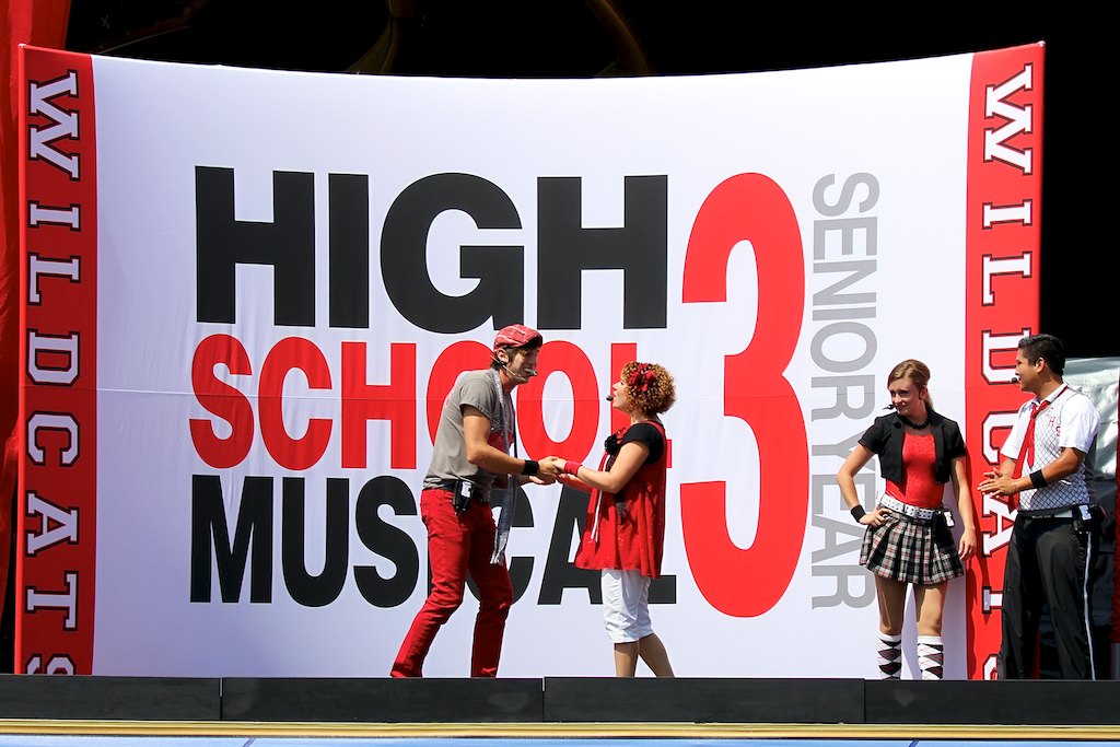 High School Musical show moves onto the Sorcerer Hat Icon stage for the ...