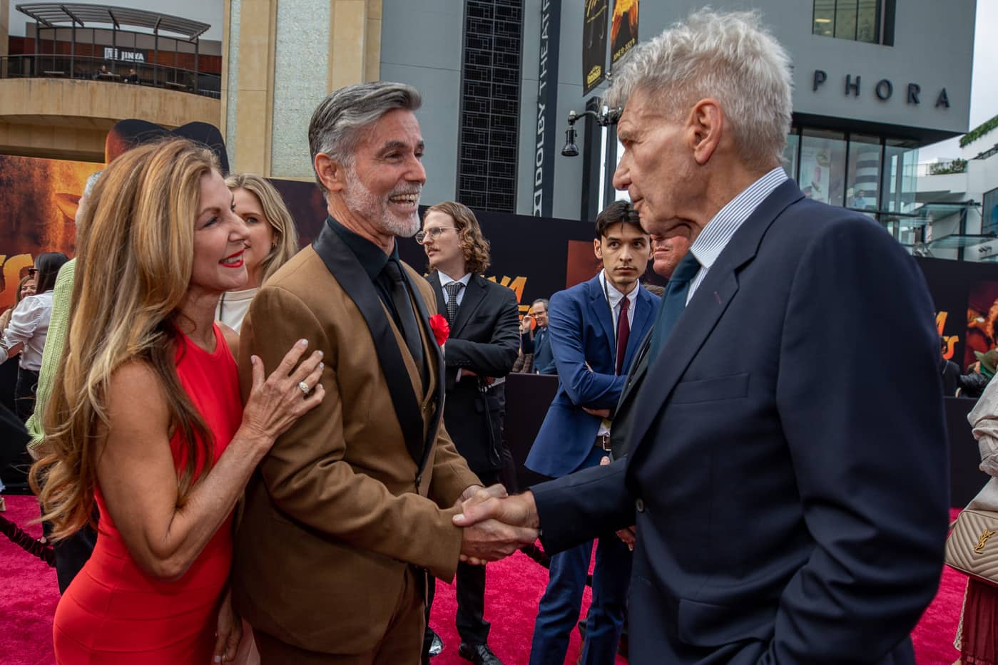 Disney Cast Members Join Harrison Ford at 'Indiana Jones and The Dial ...