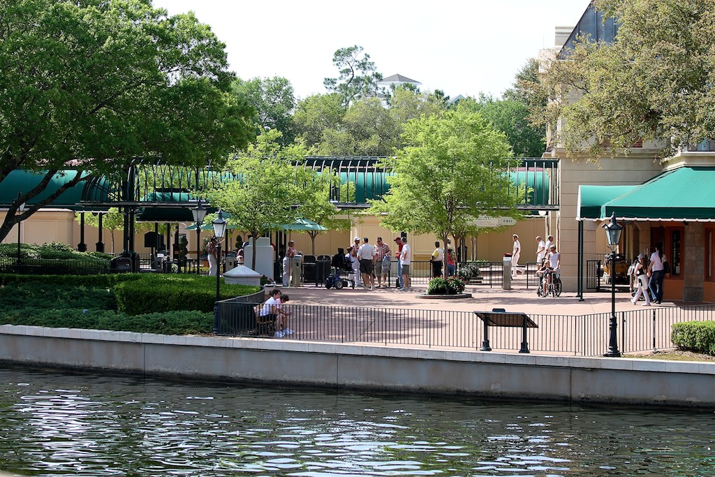 Epcot's International Gateway gets new canopies and color scheme