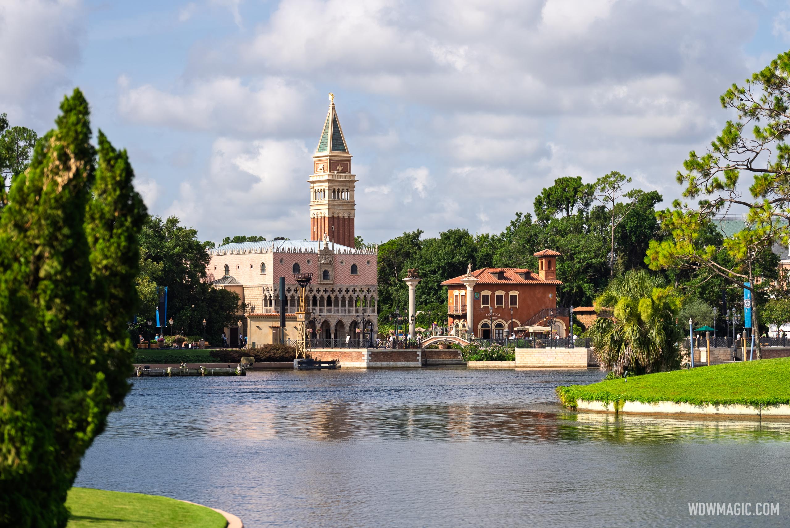 Italy Pavilion Bell Tower Refurbishment - July 2025 - Photo 1 of 3