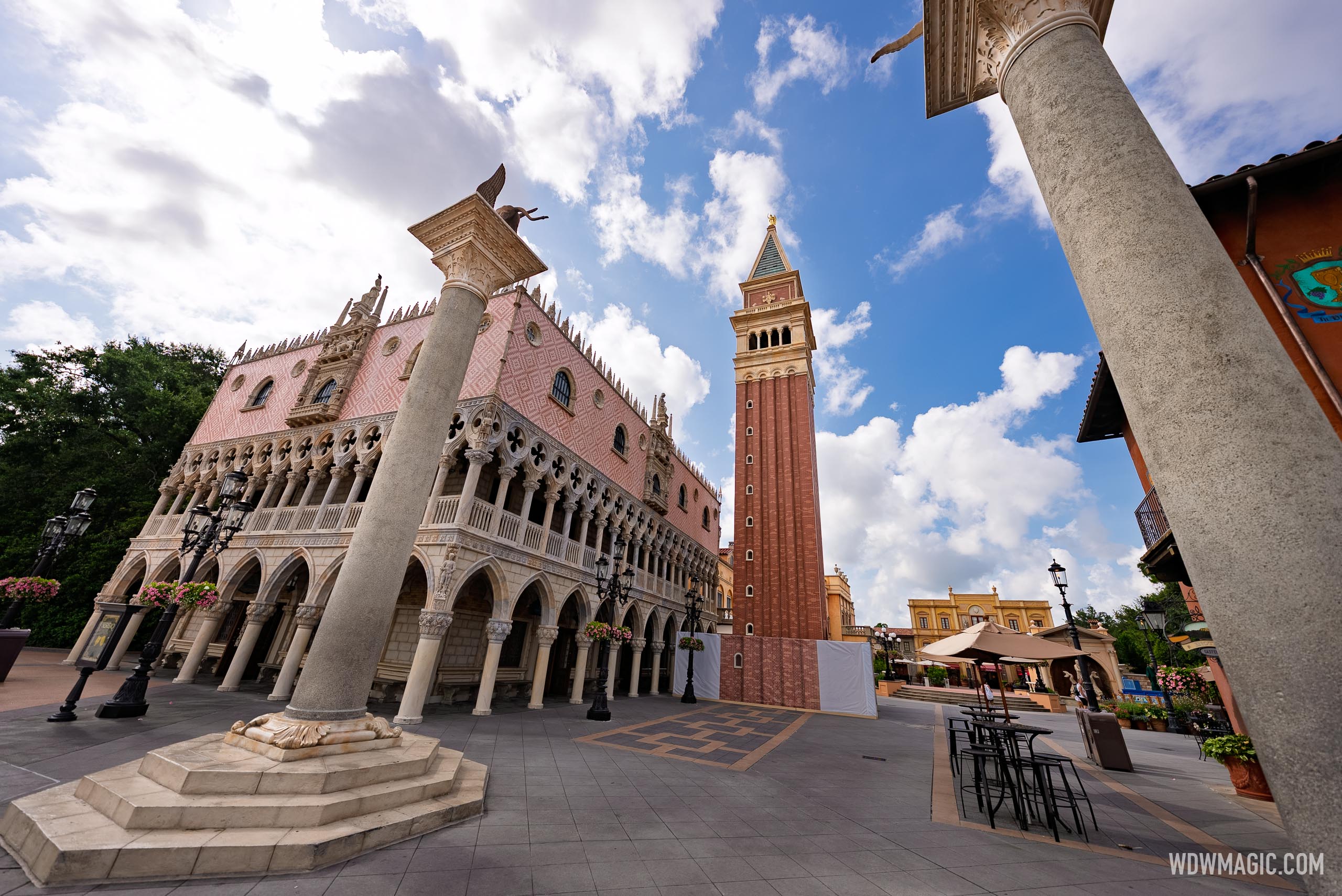 Italy Pavilion Bell Tower Refurbishment - July 2025 - Photo 3 of 3