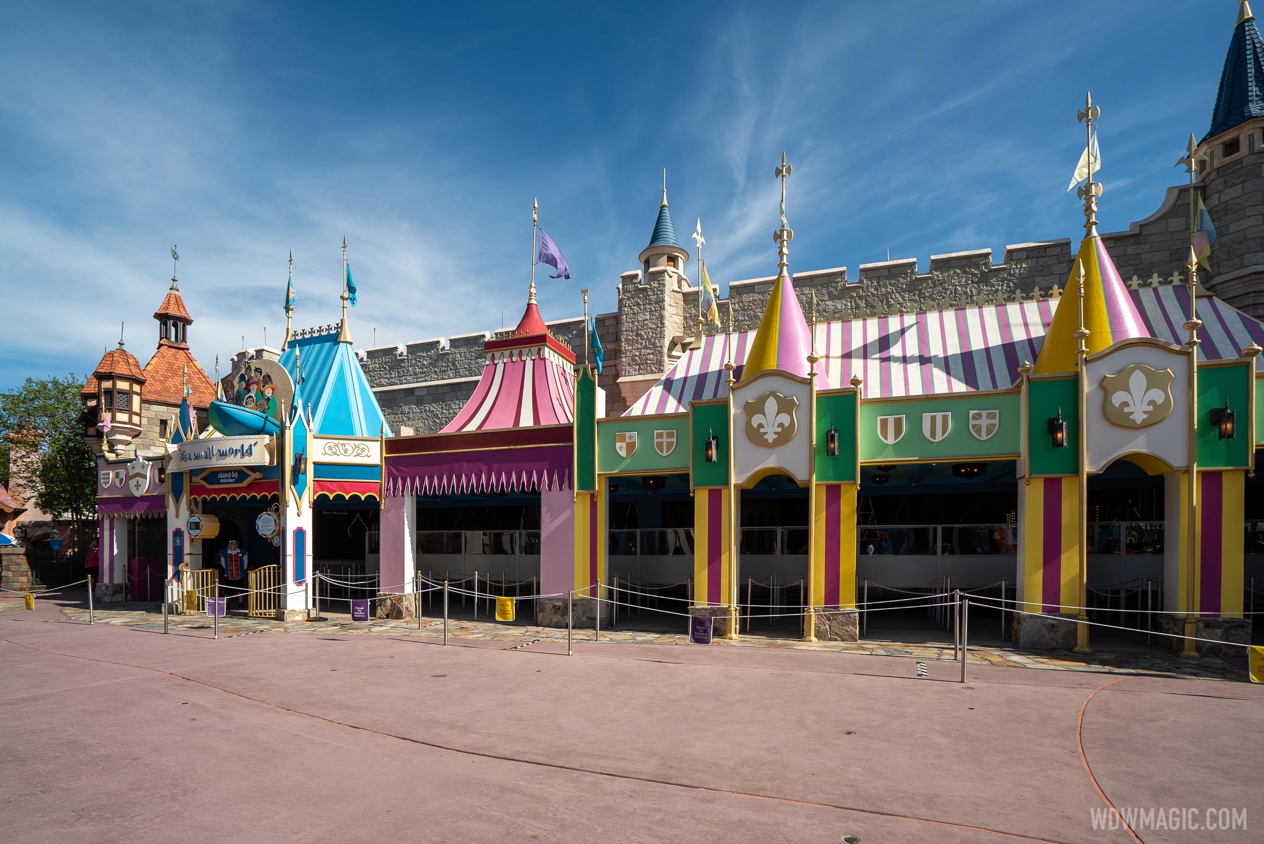 it's a small world queue refurbishment completed - Photo 3 of 4