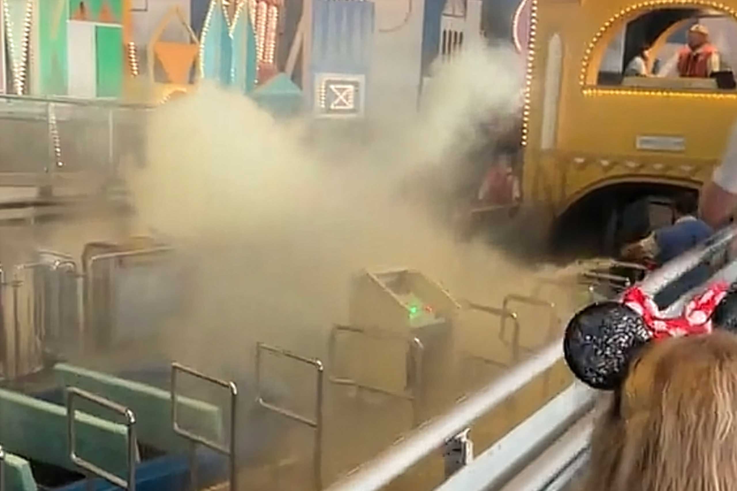 Fire Extinguisher Deployed at Magic Kingdom's It's a Small World Boat ...