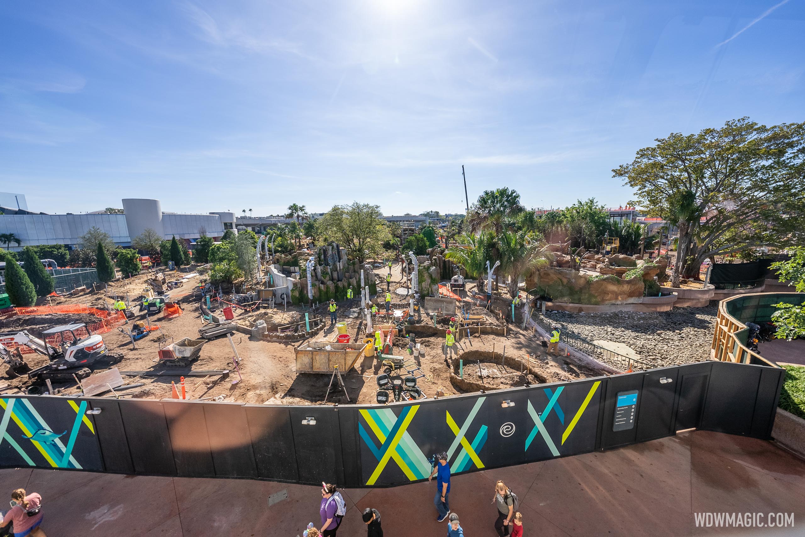 Latest look at 'Journey of Water Inspired by Moana' construction at EPCOT