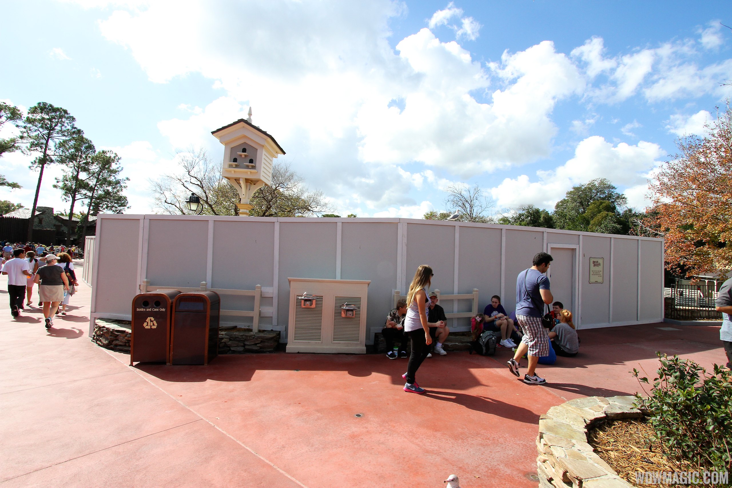 PHOTOS - A look at the Liberty Square walkway reconfiguration