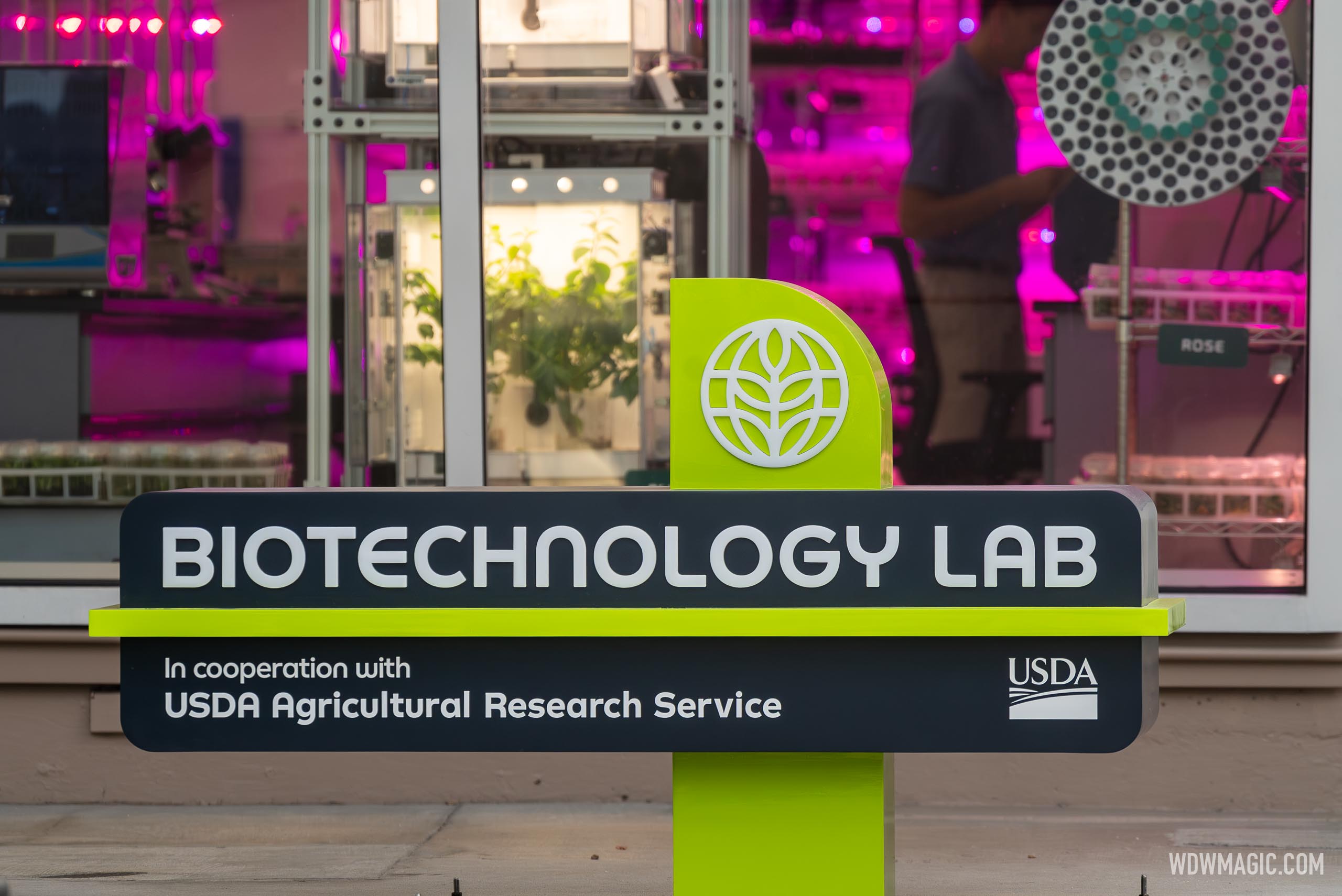 New Biotechnology Lab signage at Living with the Land - Photo 4 of 4