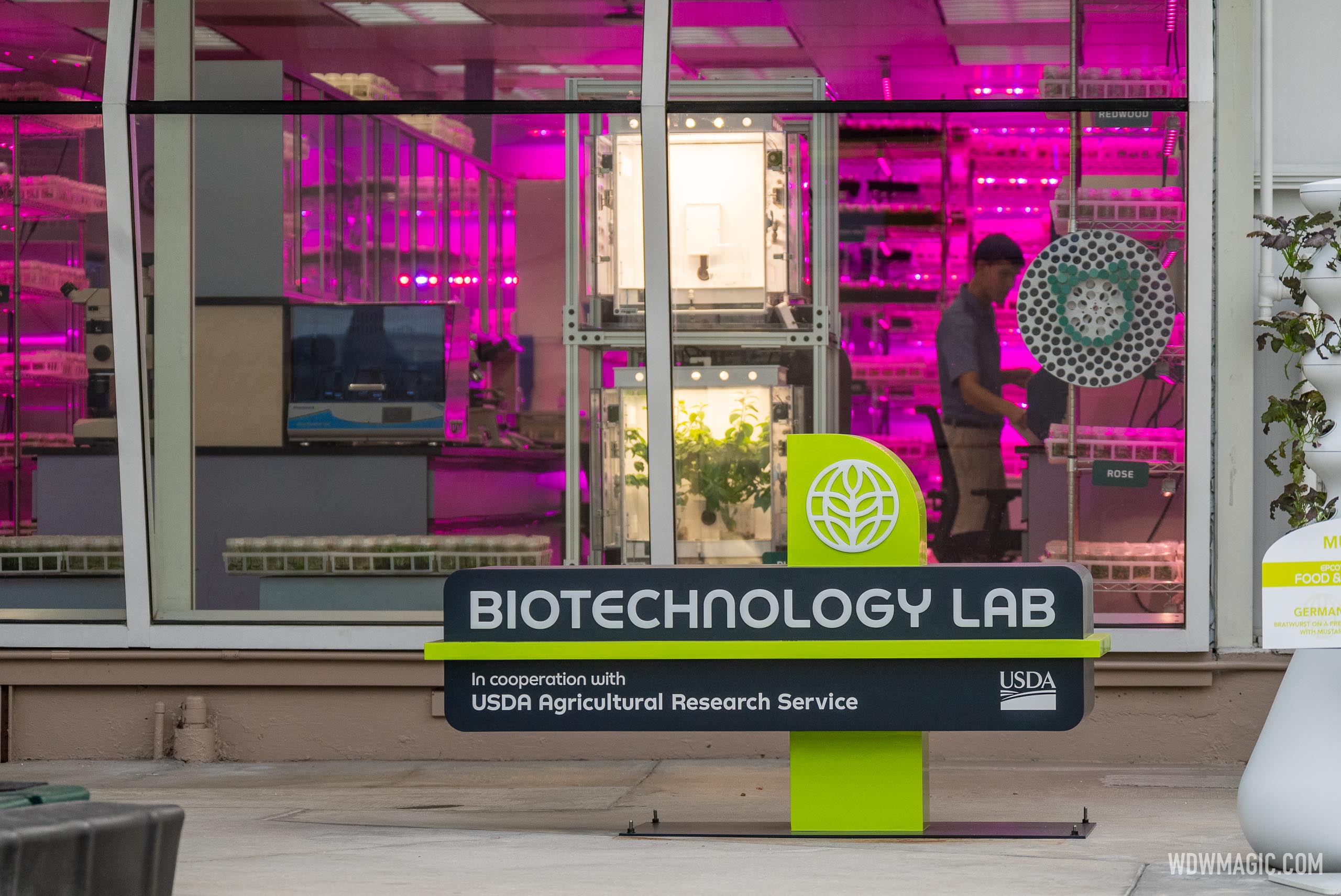 New Biotechnology Lab signage at Living with the Land - Photo 3 of 4