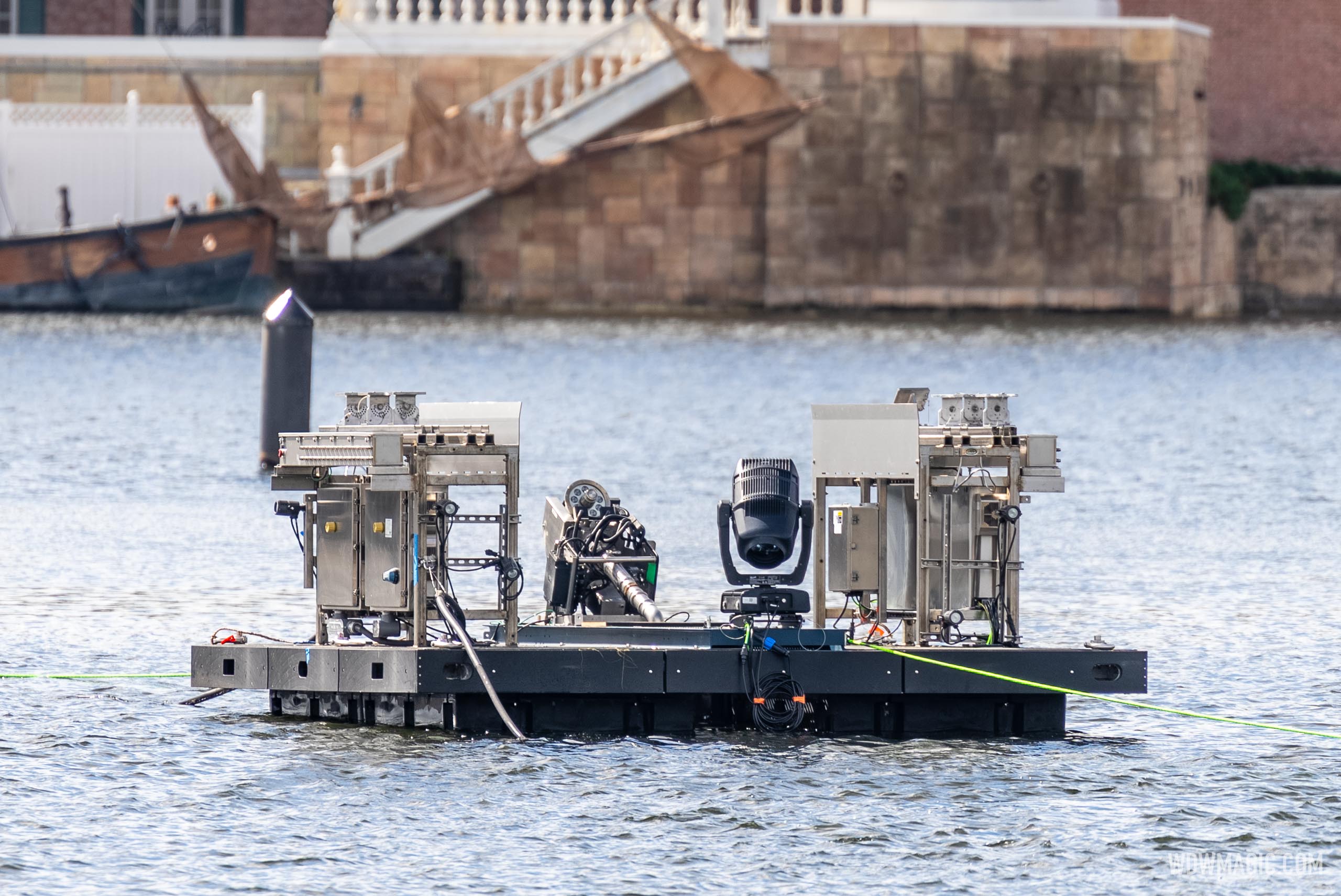 Luminous Barges Deployed In Show Configuration Photo 6 Of 8