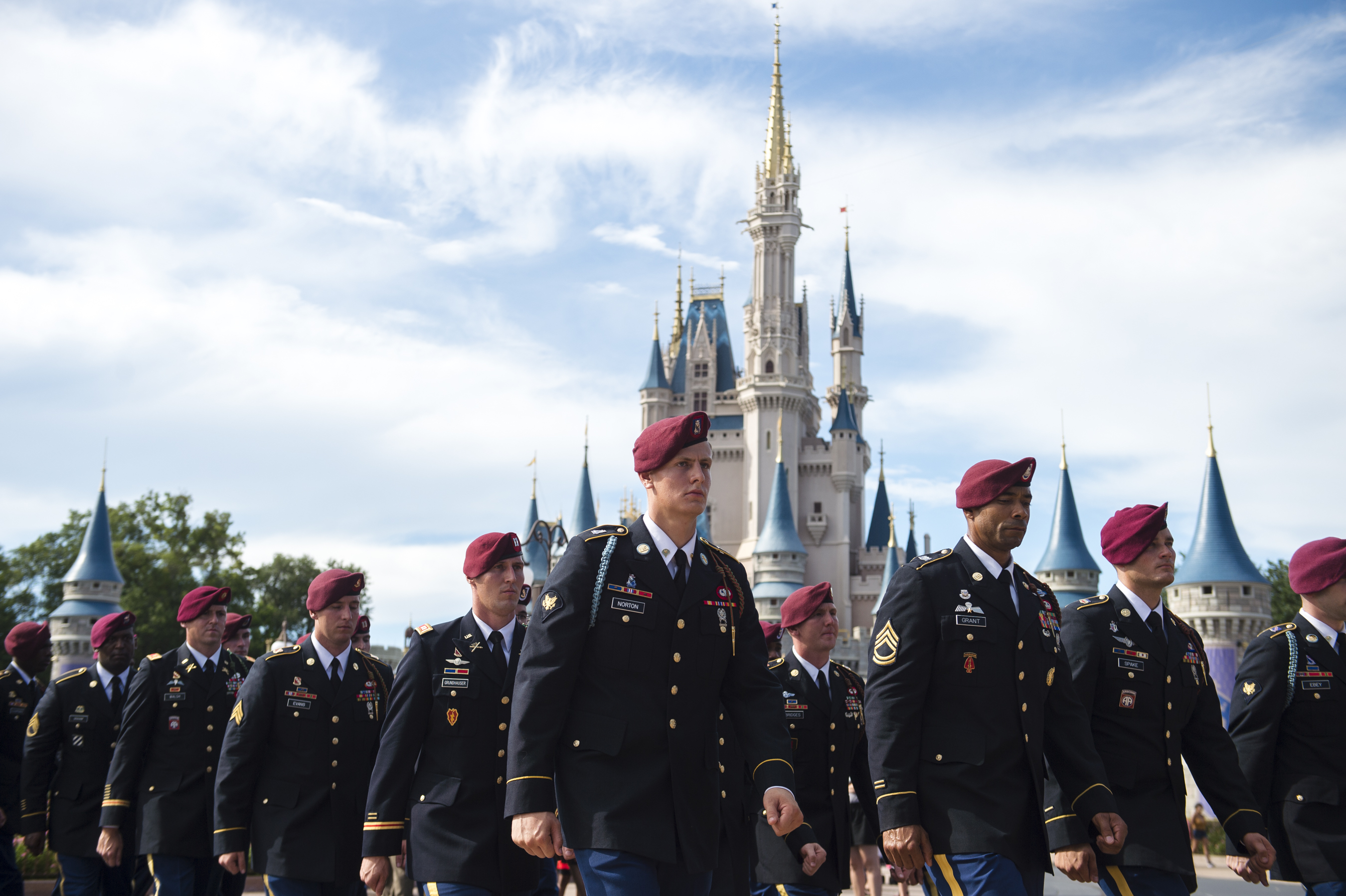 U.S. Army's 82nd Airborne Division Celebrated at Walt Disney World ...