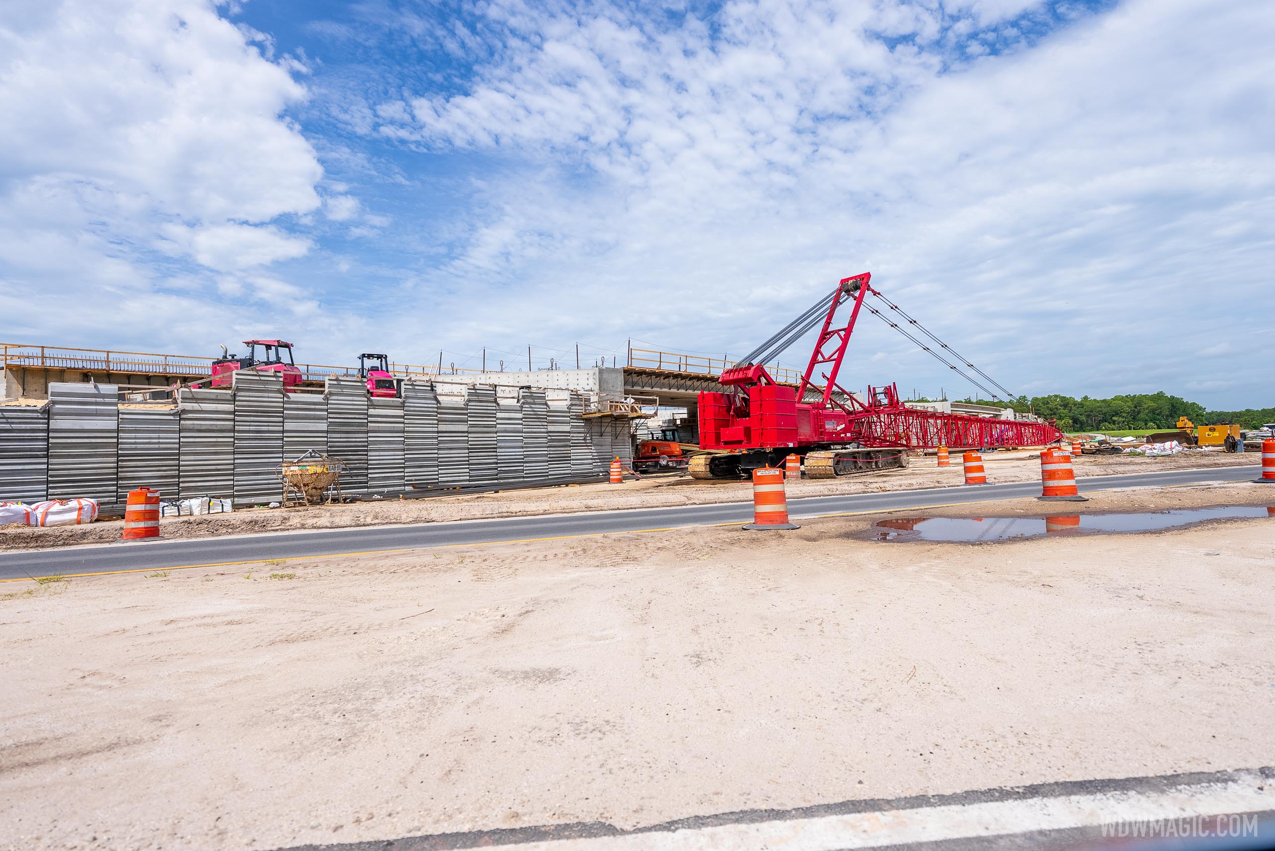 Phase 2 extension and realignment of World Drive construction July 6 ...