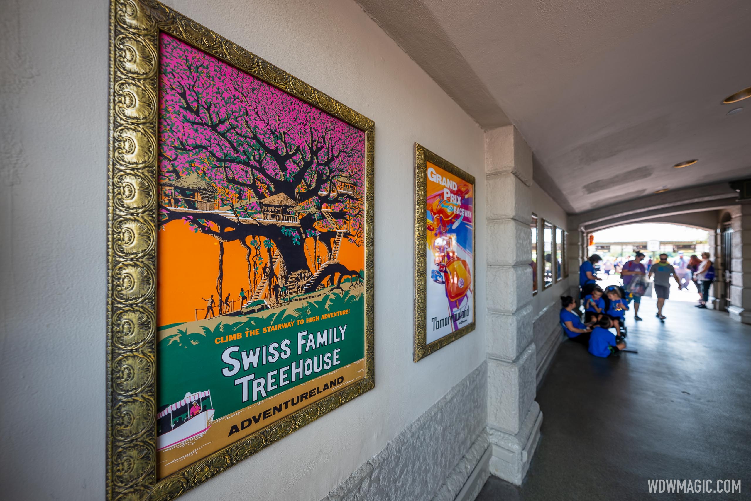 Vintage attraction posters at Magic Kingdom entrance - Photo 3 of 18
