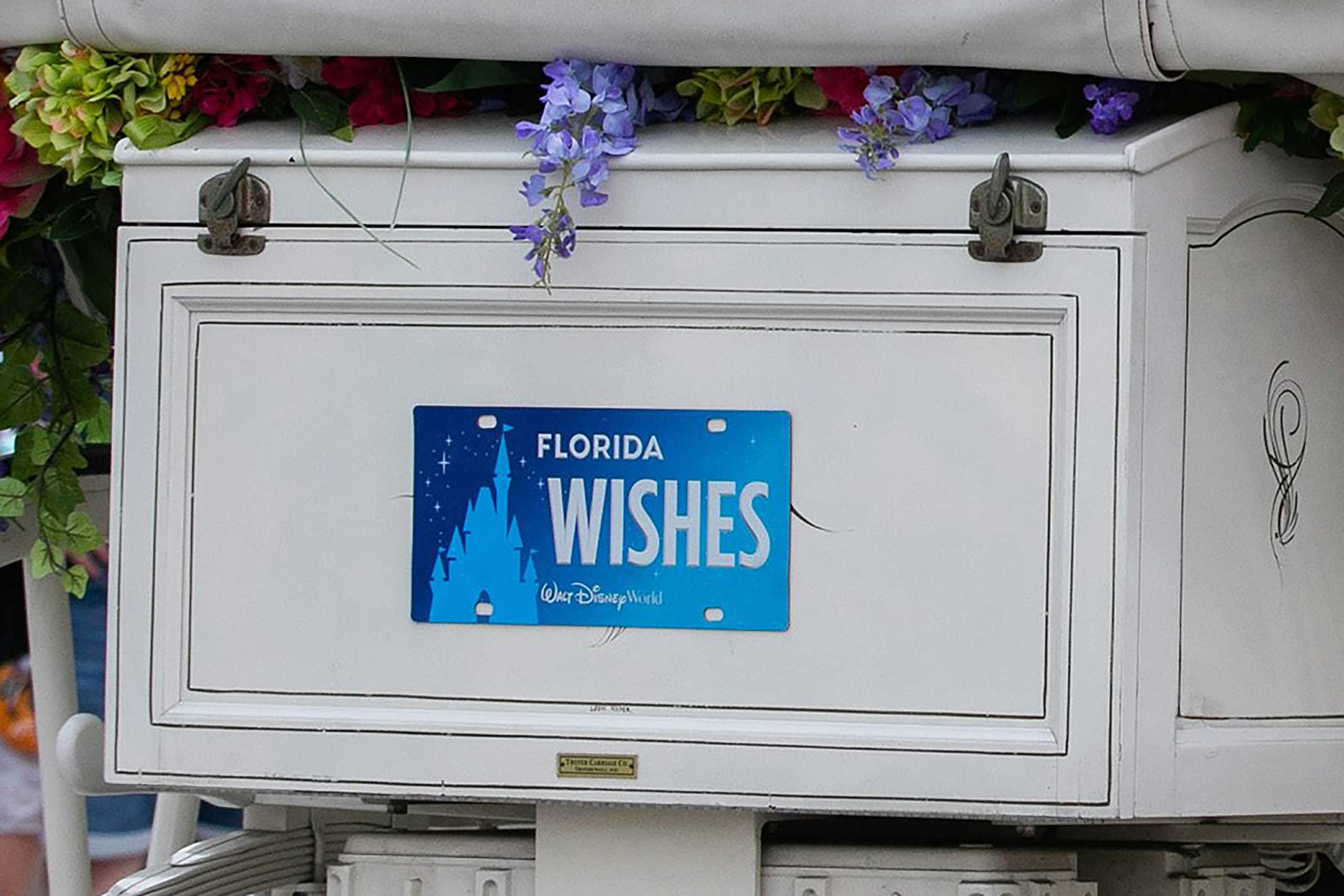 Disney's newly redesigned specialty Florida license plate - Photo 2 of 3