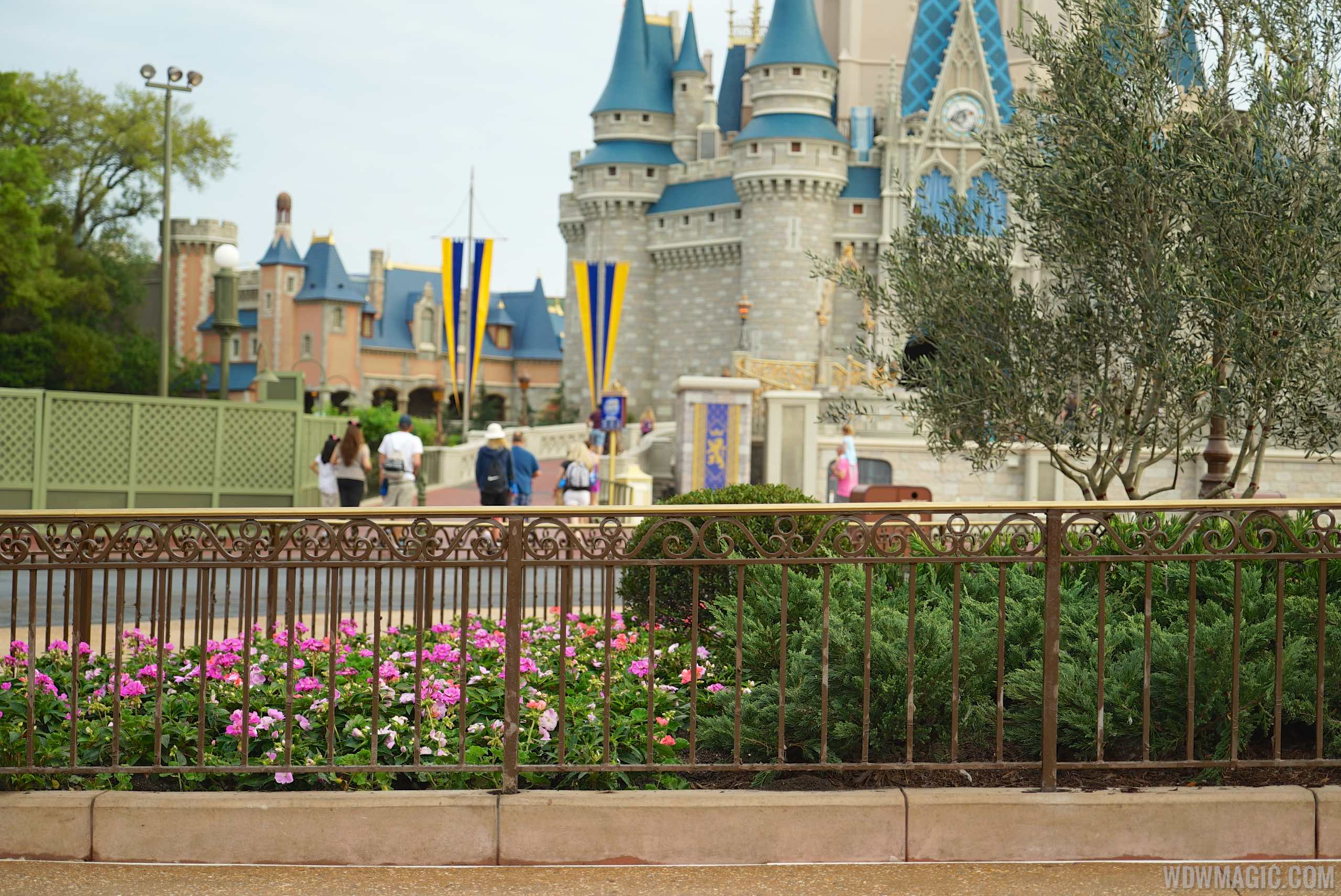 Magic Kingdom central hub construction - Photo 2 of 11
