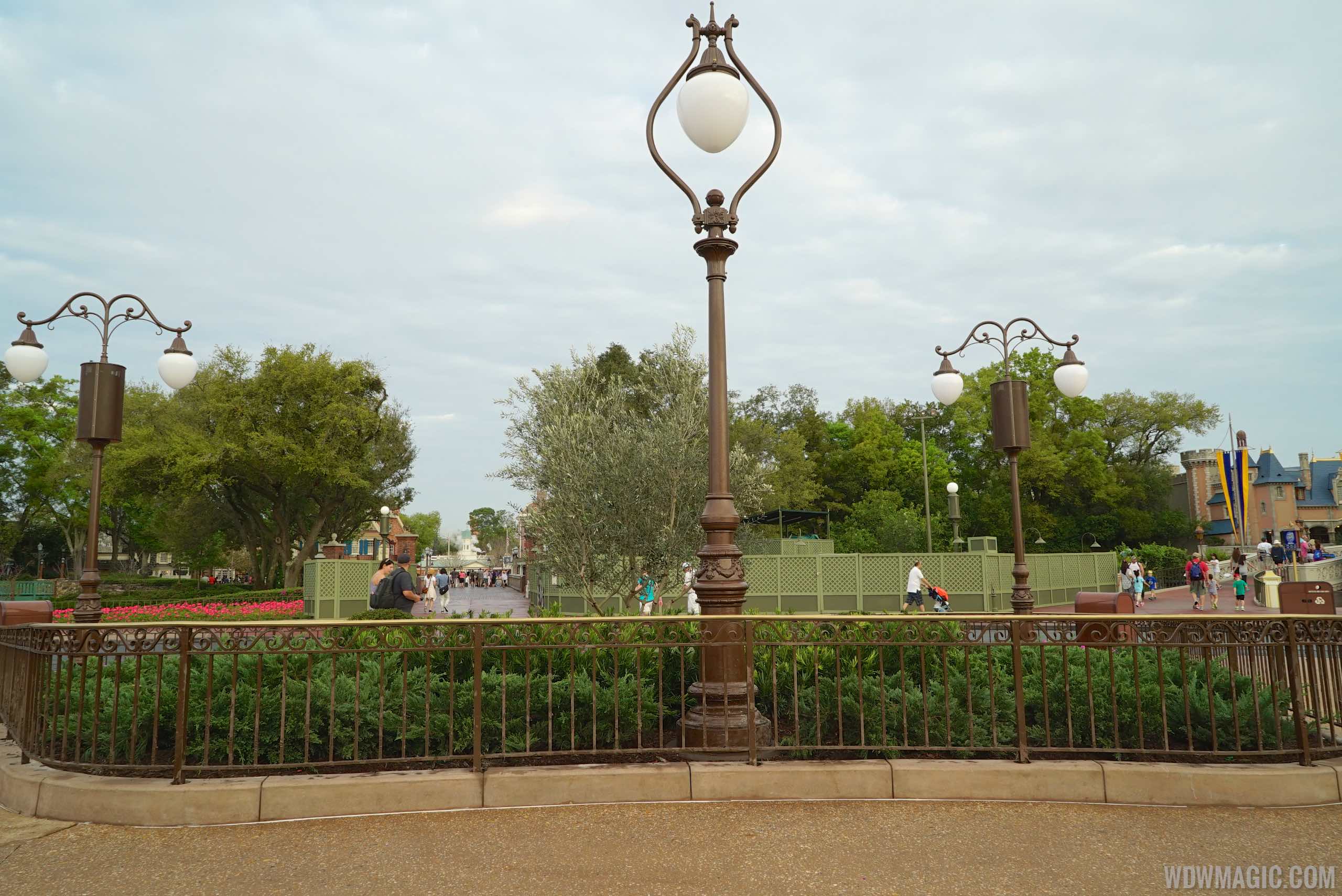 Magic Kingdom central hub construction - Photo 3 of 11
