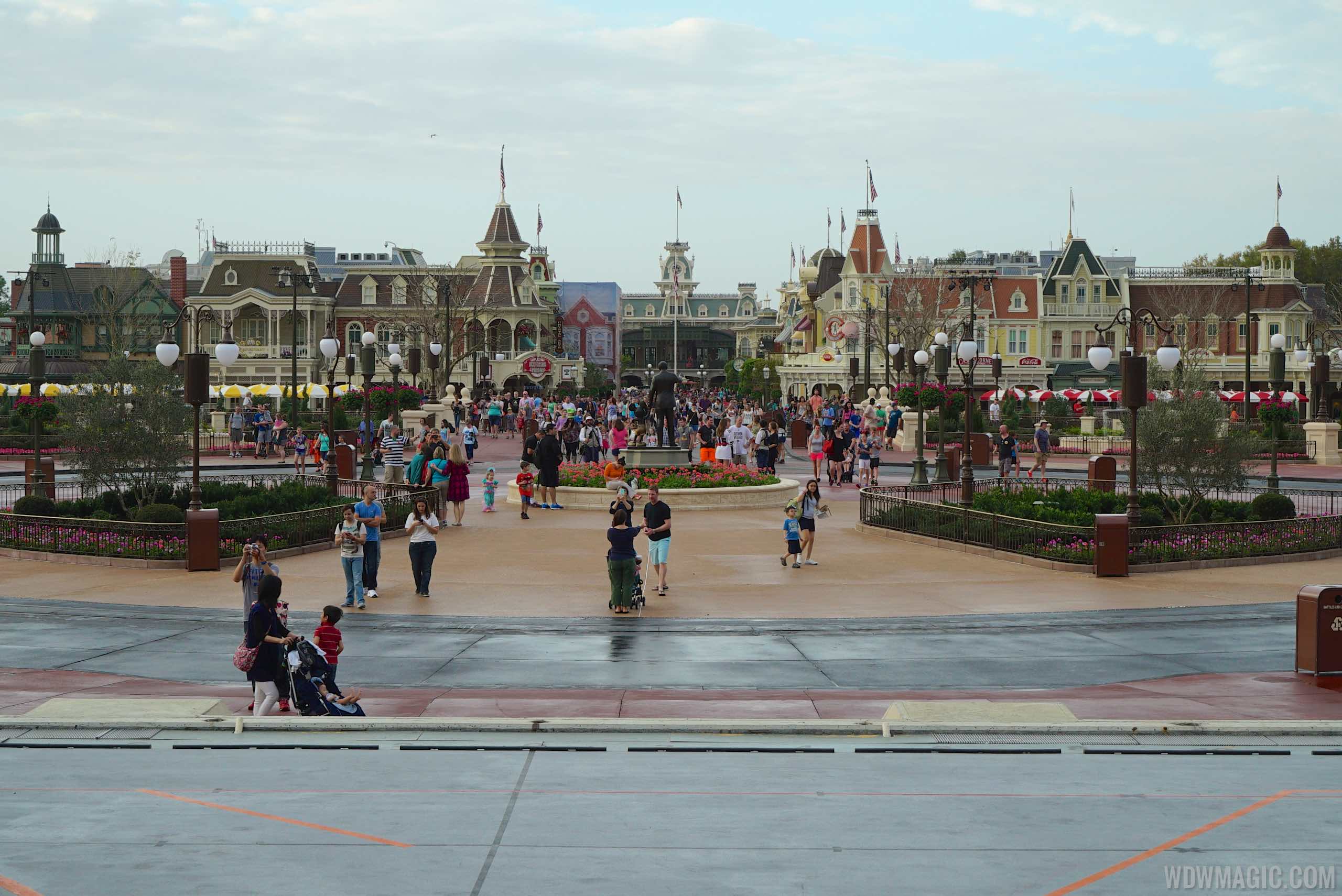 Magic Kingdom central hub construction - Photo 9 of 11
