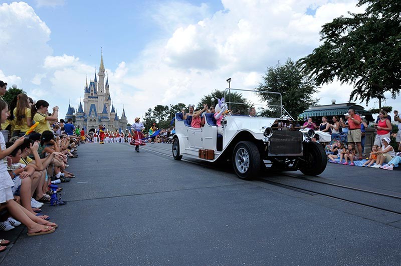 New Grand Marshal vehicle debuts in the Magic Kingdom