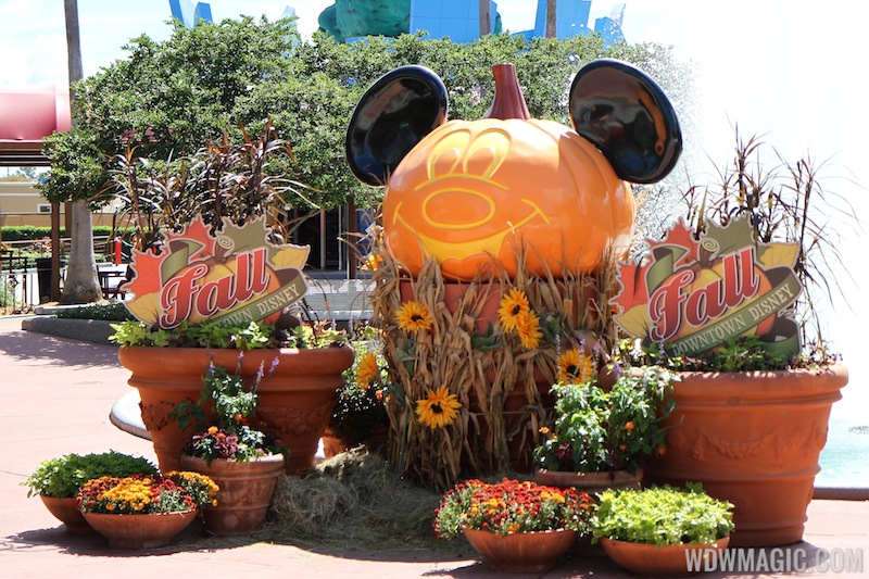 PHOTOS - Fall decor at Downtown Disney