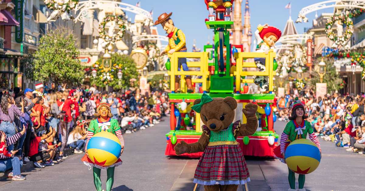 Mickeys Once Upon A Christmastime Parade Daytime Edition 2021 Photo