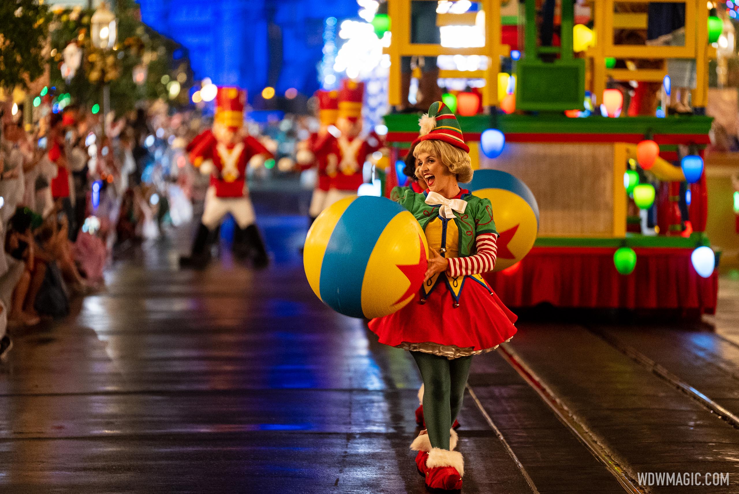 'Mickey's Once Upon a Christmastime Parade' will perform twice each day ...