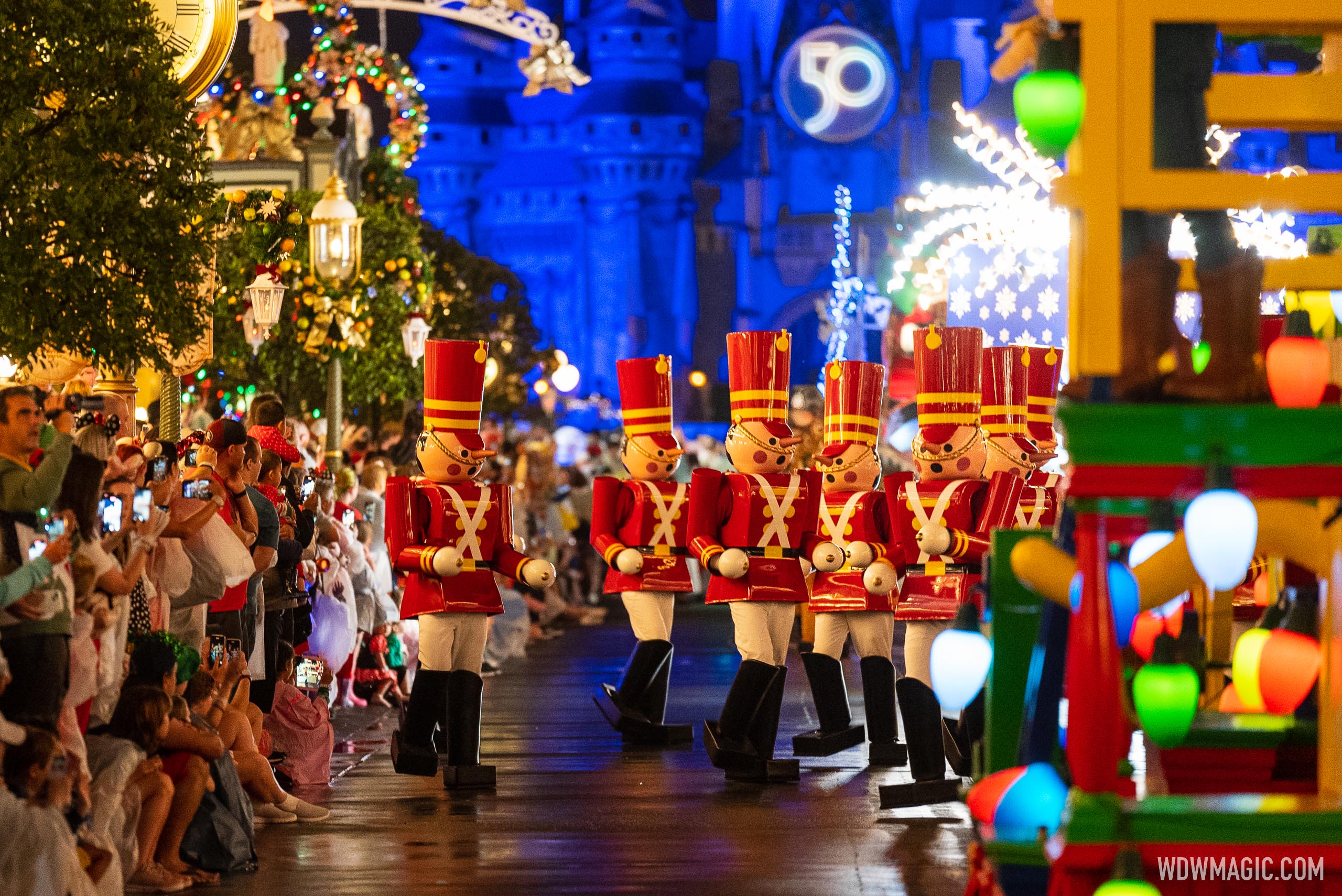 'Mickey's Once Upon a Christmastime Parade' will perform twice each day ...