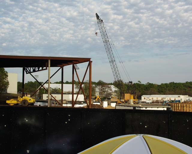 Latest Mission SPACE construction photos