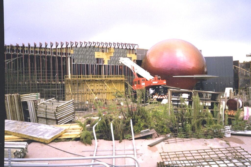 Latest Mission SPACE construction photos