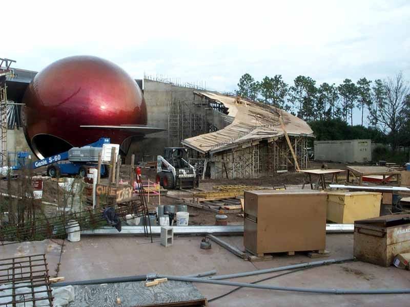Latest Mission SPACE construction photos