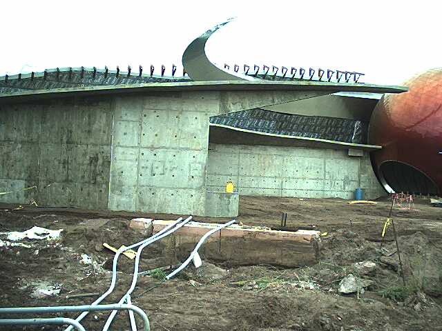 Latest Mission SPACE construction photos