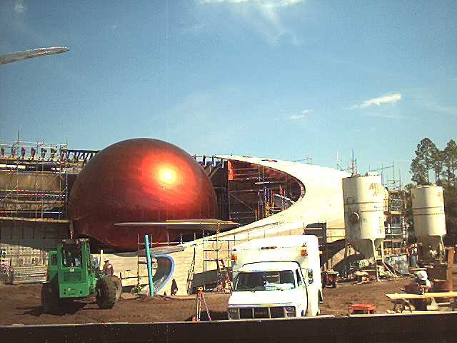 Latest Mission SPACE construction photos