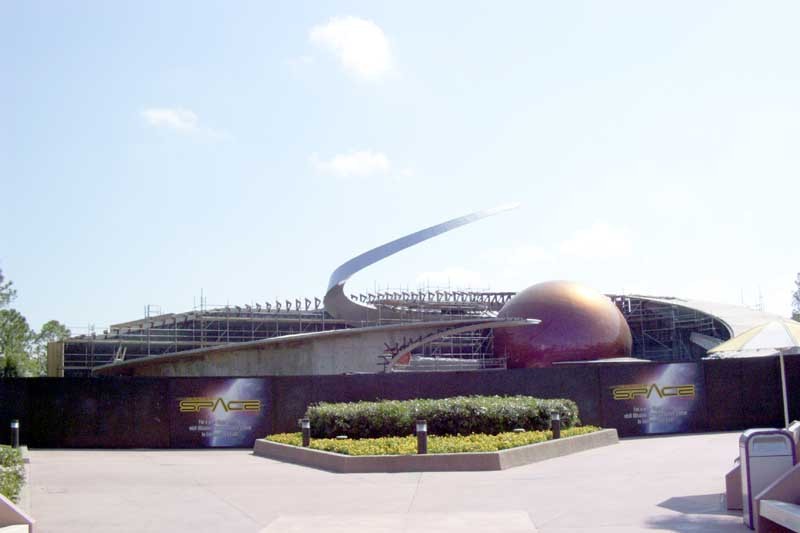 Latest Mission SPACE construction photos