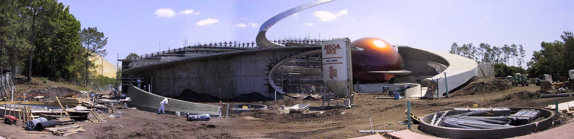 Latest Mission SPACE construction photos