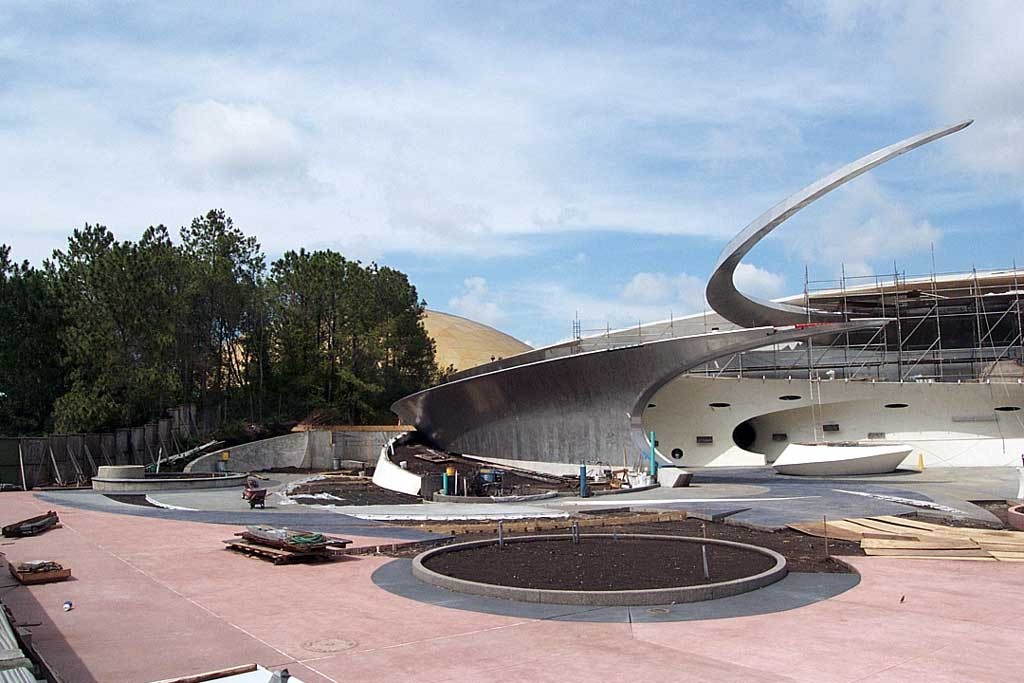 Latest Mission SPACE construction photos