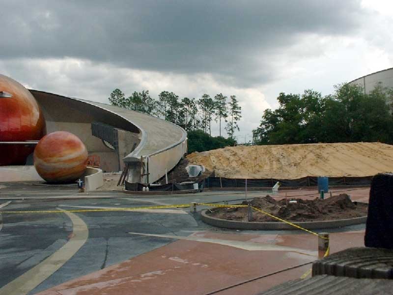 Latest Mission SPACE construction photos