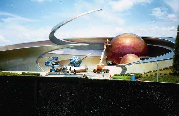 Latest Mission SPACE construction photos