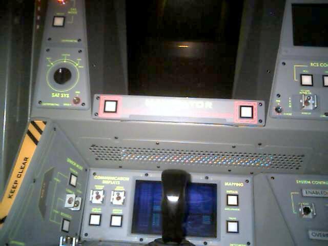 Mission SPACE ride capsule photos