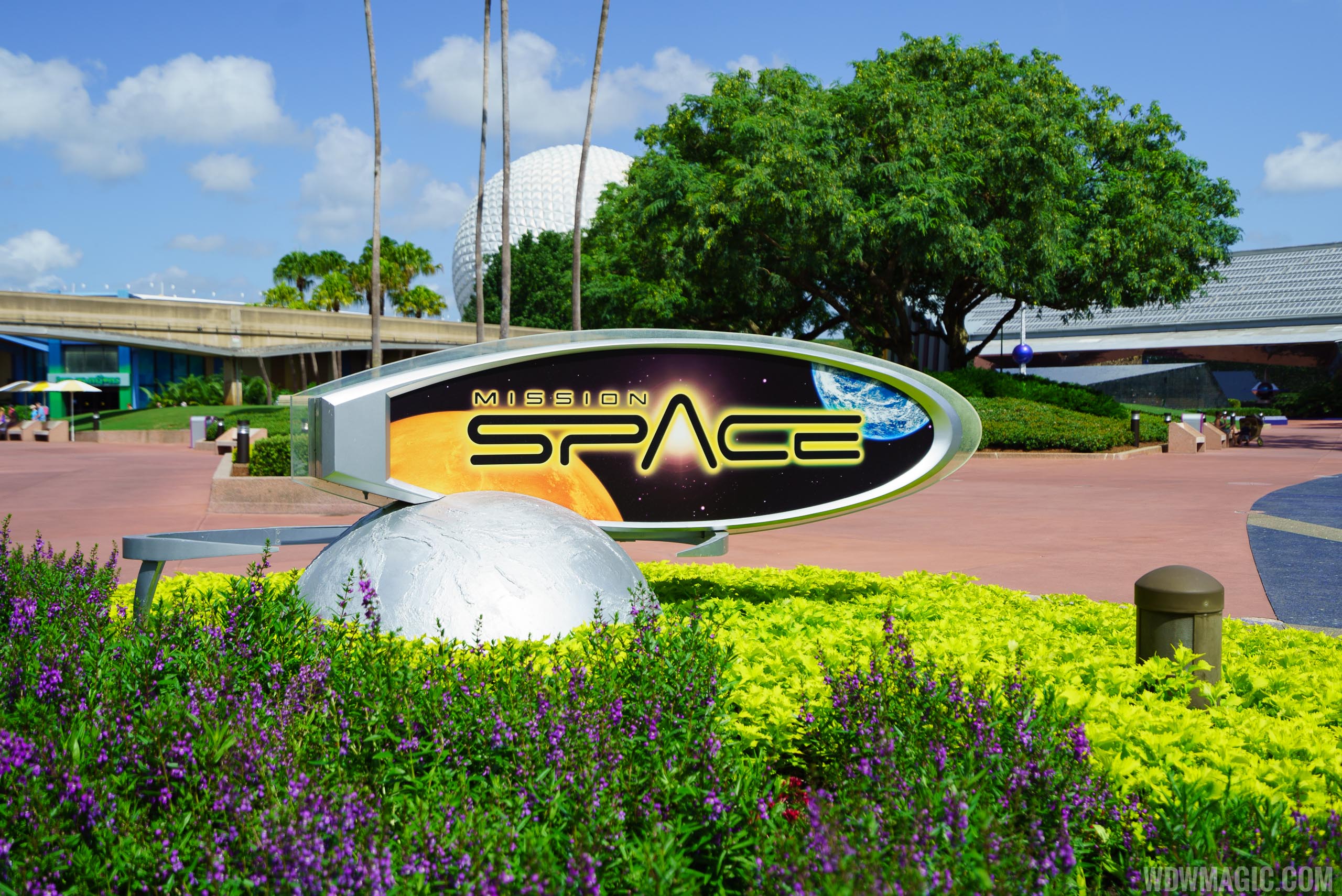 PHOTOS - New signs outside Mission SPACE ahead of this weekend's reopening