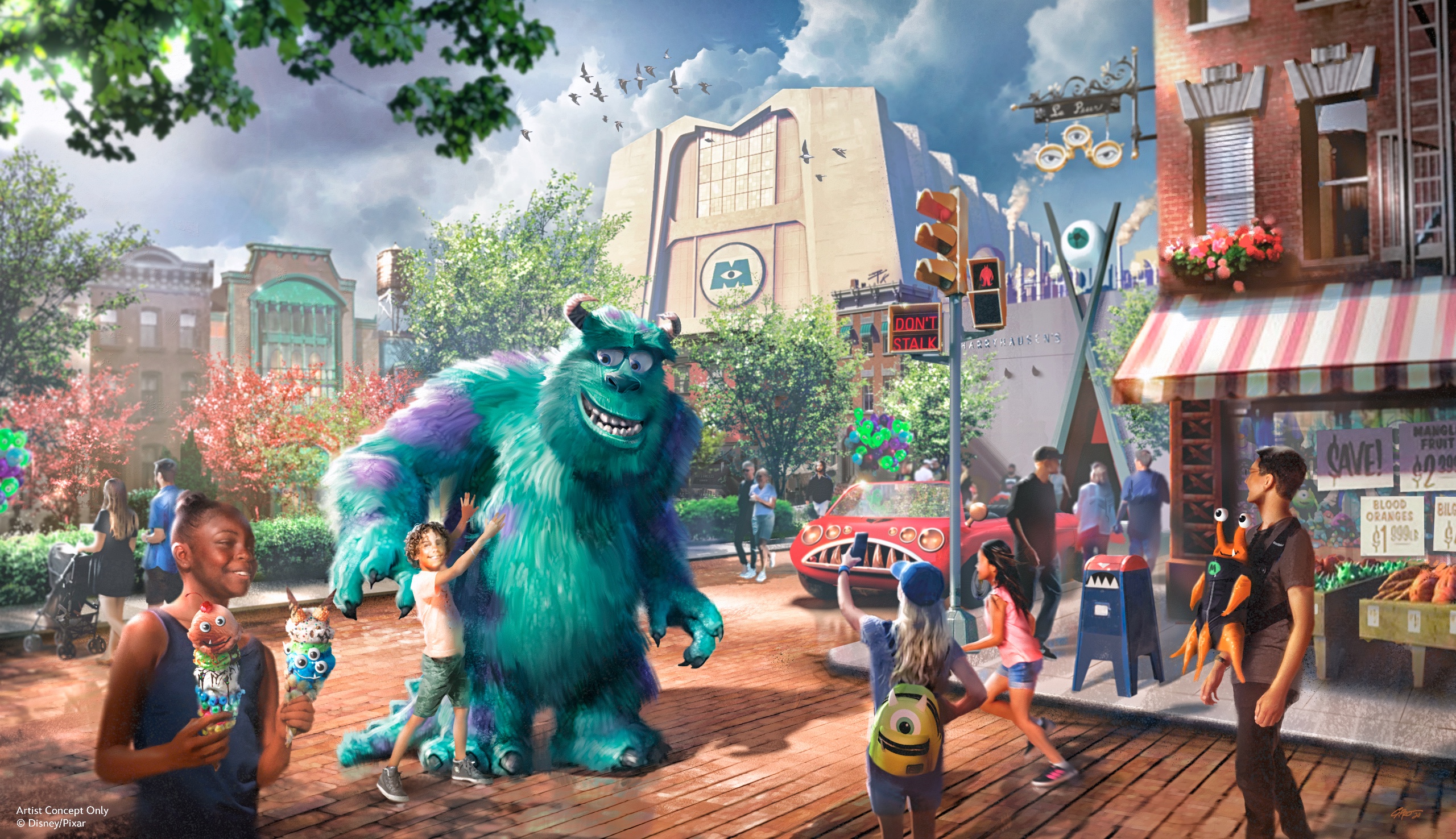 First Coaster Track Sections Arrive for Monsters Inc Flying Door ...