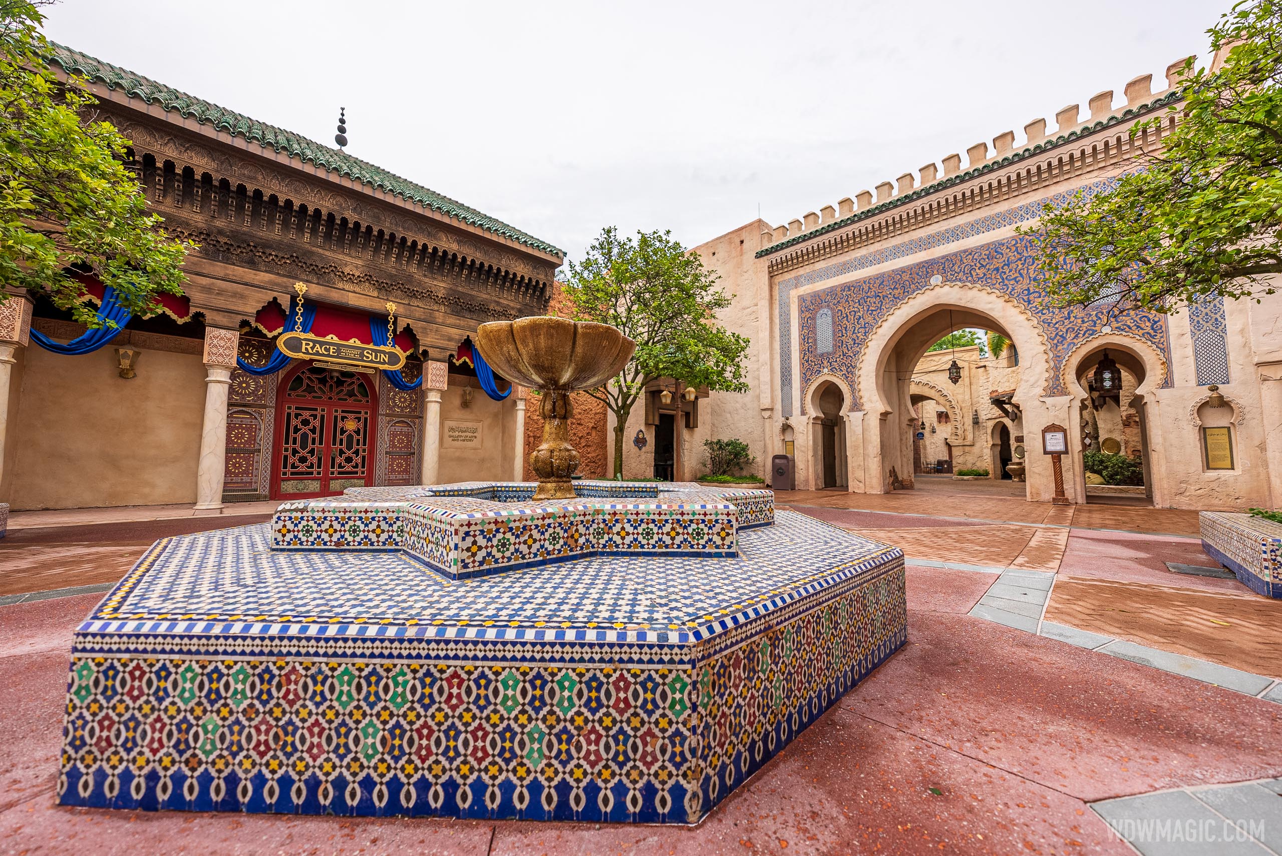 Morocco pavilion central courtyard reopens - July 6 2021 - Photo 10 of 12