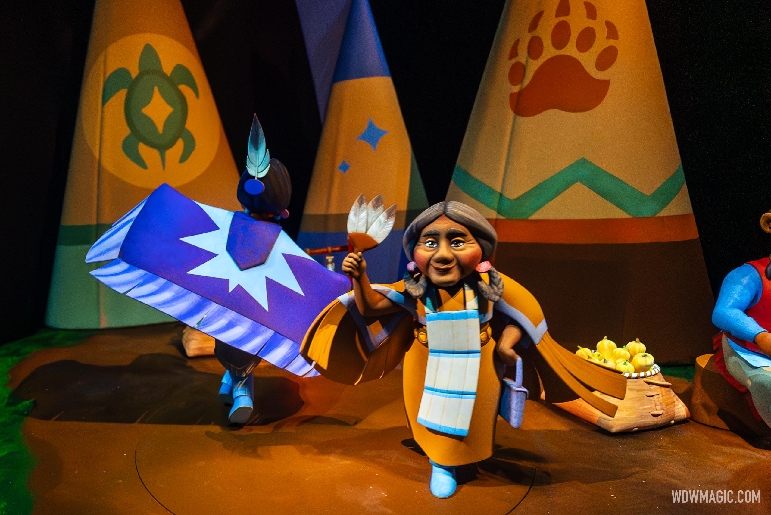 New Never Land Tribe Scene at Peter Pan's Flight - Photo 5 of 11