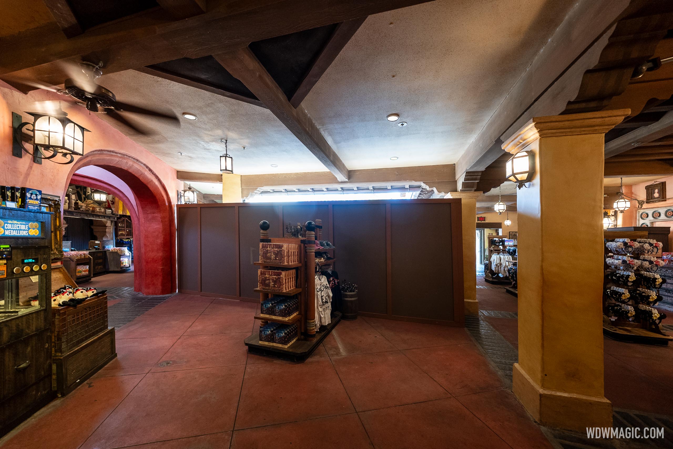 Pirates of the Caribbean Bazaar Renovation Hints at New Pirates Lounge ...
