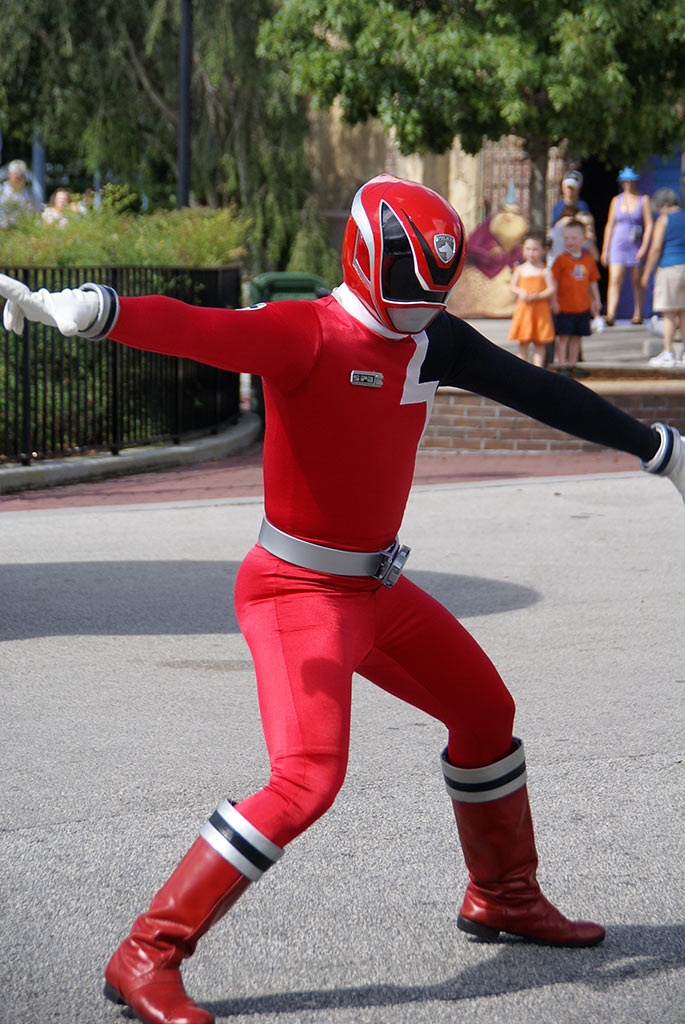 Power Rangers now at the Studios