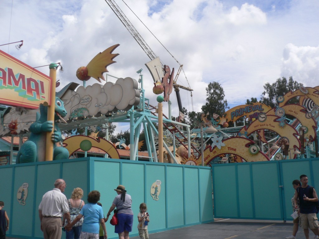 Primeval Whirl refurbishment