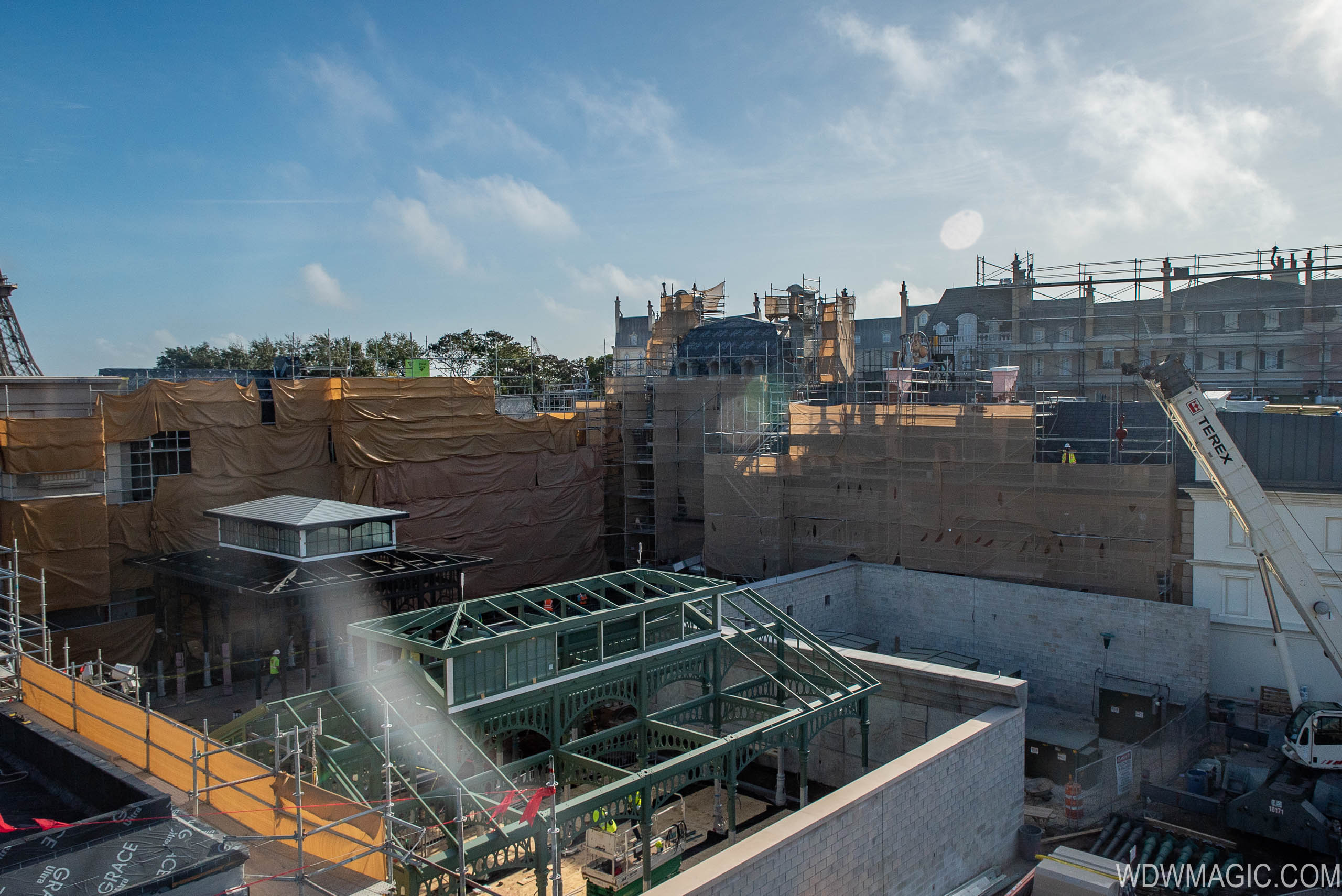 PHOTOS - Gusteau's Restaurant signage installed at Remy's Ratatouille ...