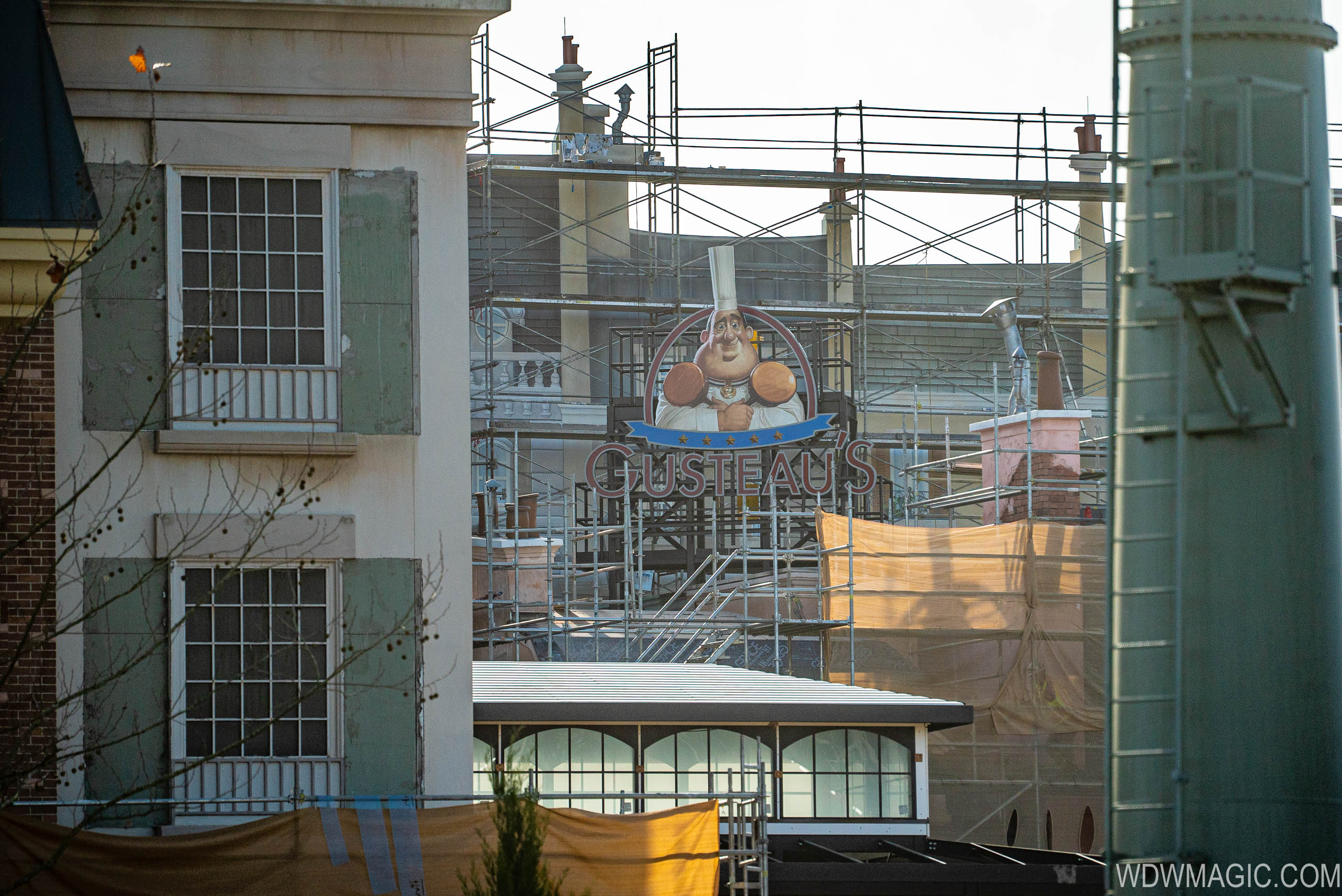 Gusteau's Restaurant signage installed - Photo 2 of 6