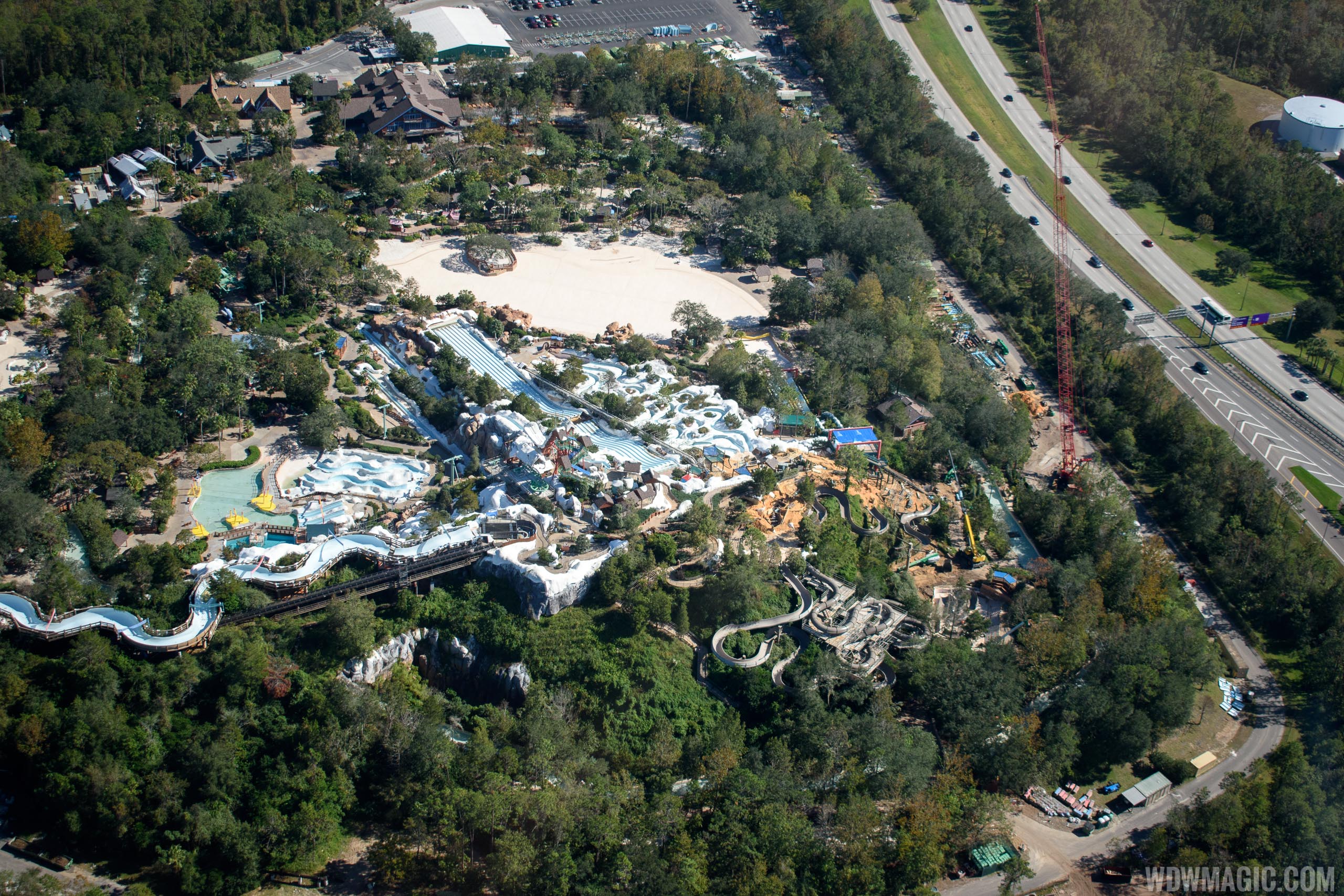 PHOTOS - Major rebuild of Runoff Rapids underway at Disney's Blizzard ...